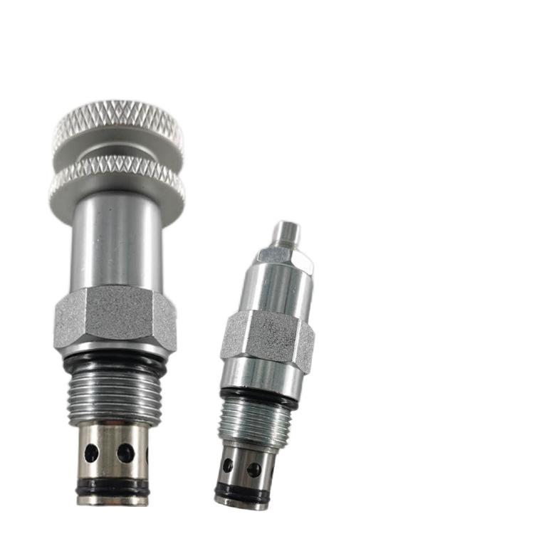 China Overflow valve hydraulic RV10 direct-acting threaded plug-in ...
