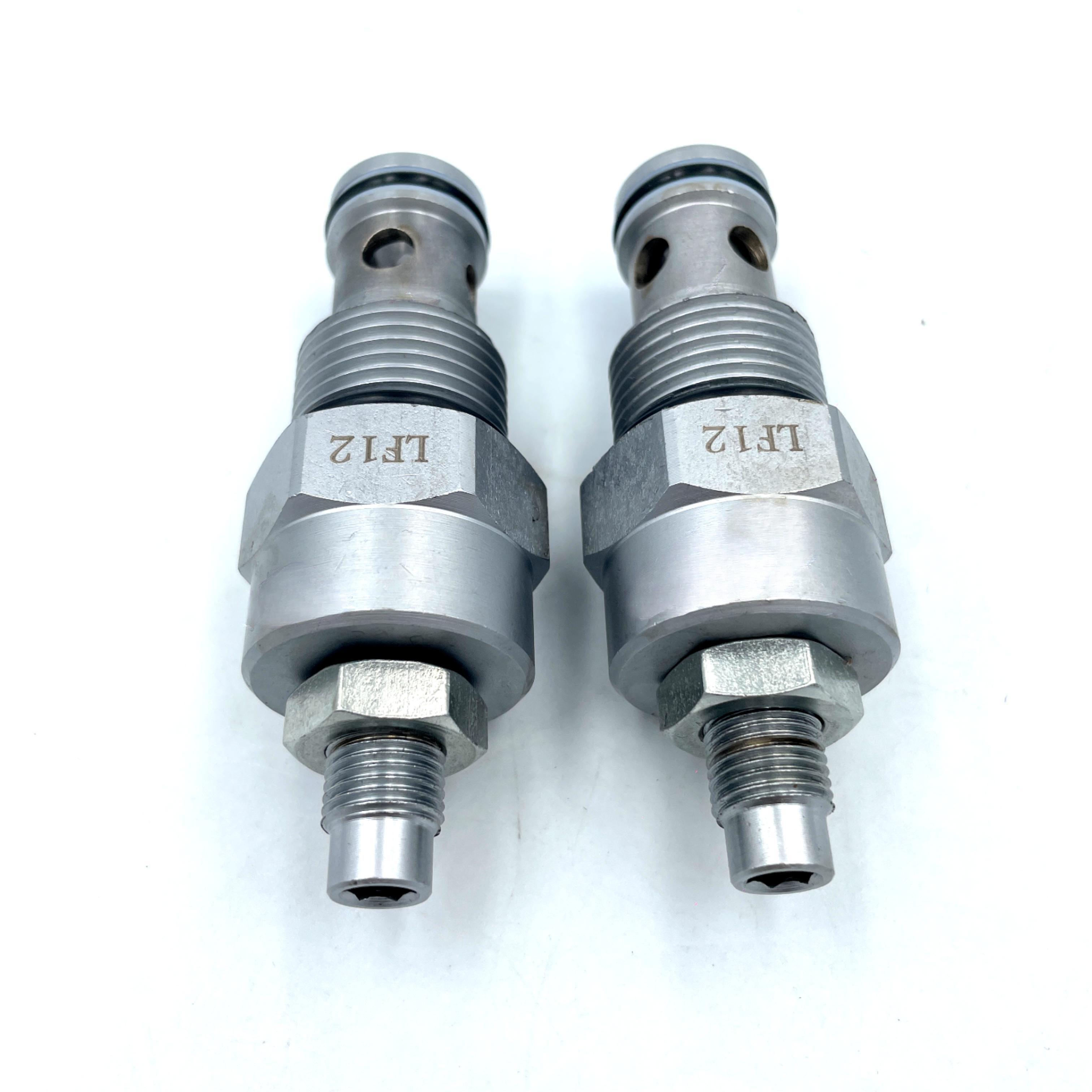 China Hydraulic valve Throttle valve threaded cartridge valve LF12 Flow ...