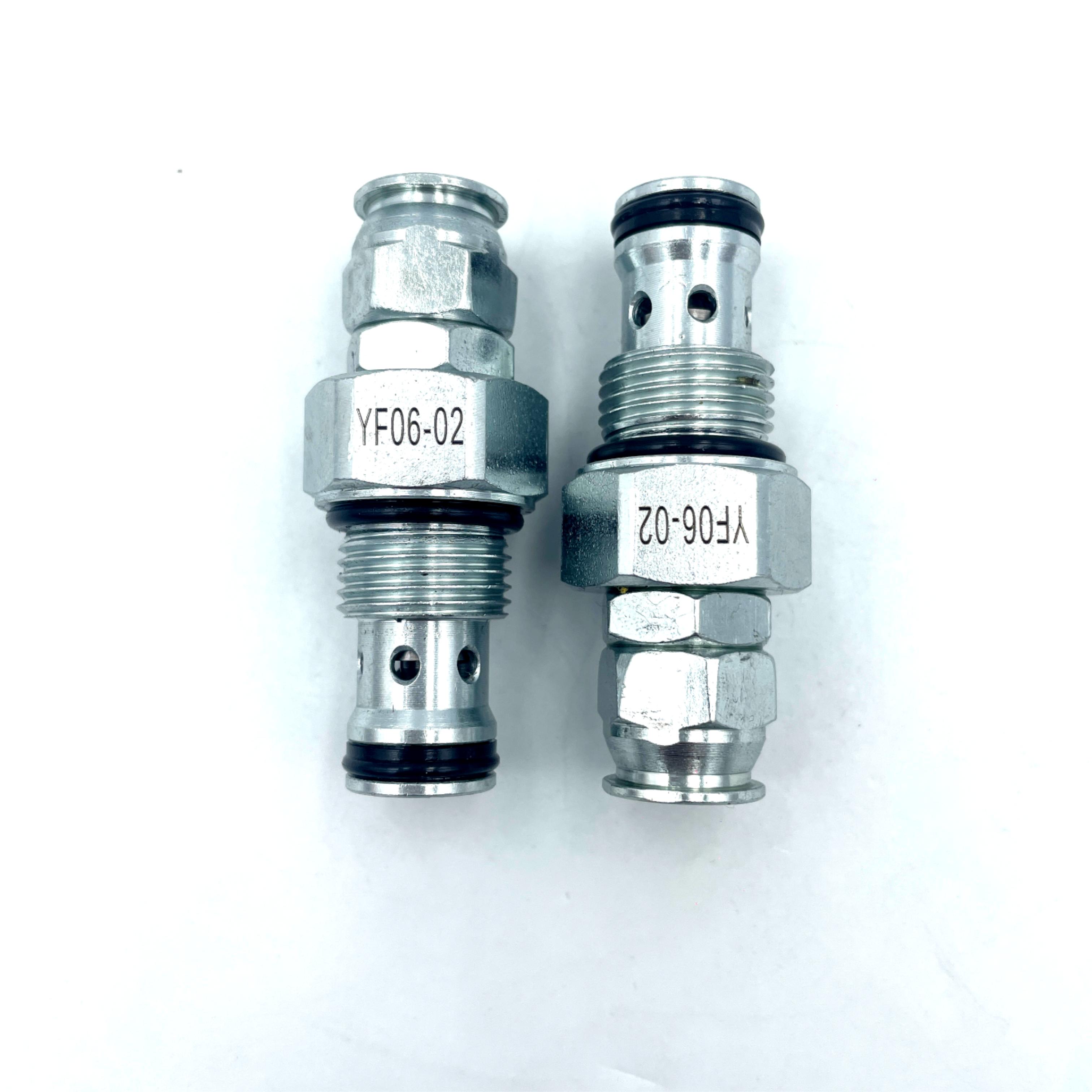 China Hydraulic Overflow Valve Control Yf06-02 Pressure Relief Threaded ...